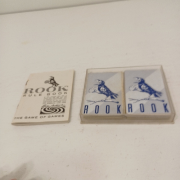 Rook | Toys | Vintage 959 Rook Cards Rule Book | Poshmark